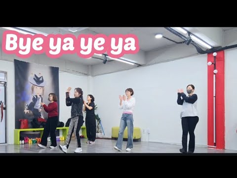 #Bye ya ye ya #라인댄스#시니어댄스#초보라인댄스#올드팝댄스#50대운동#라인댄스따라하기 - YouTube