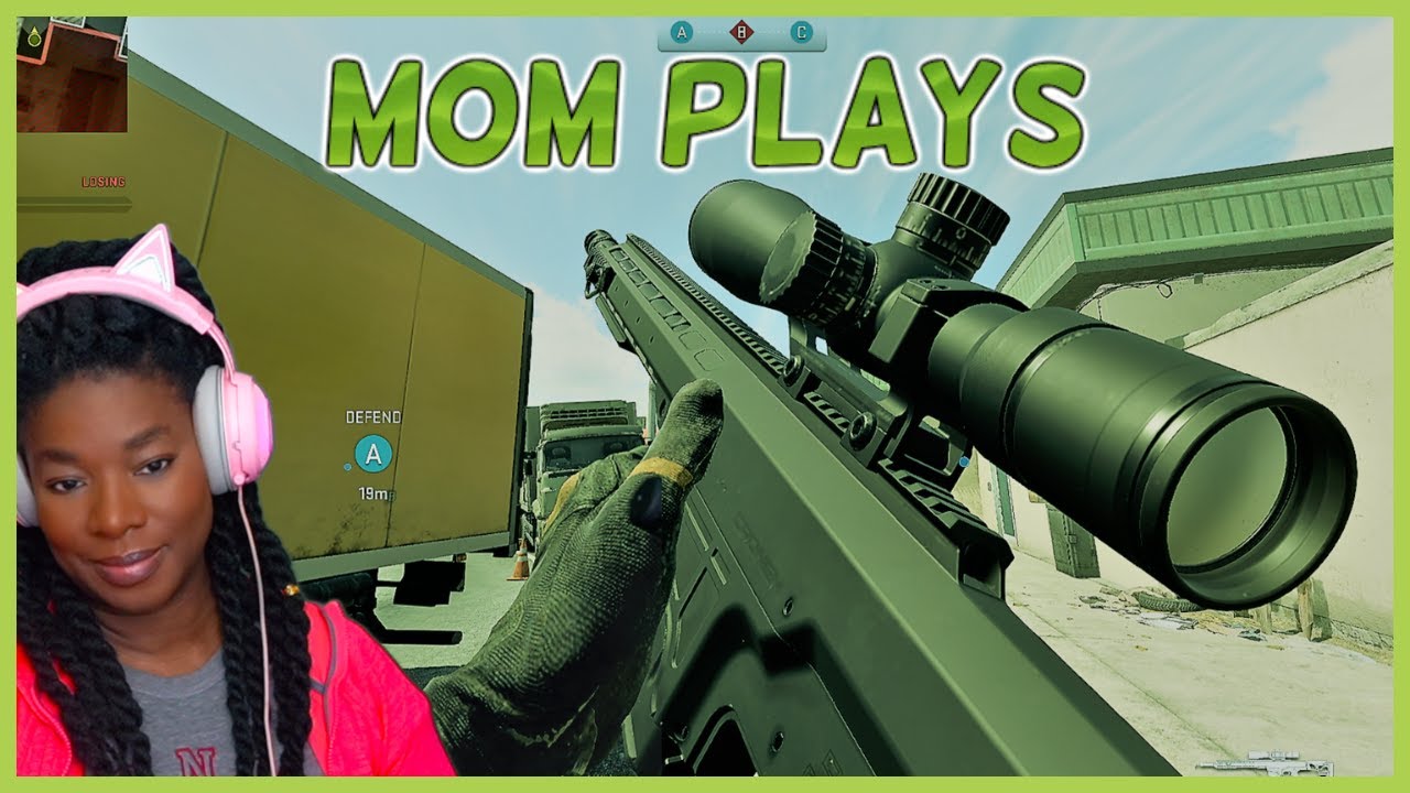 Call Of Duty But Your 44-Year-Old Mom Is Playing And Sniping With A ...