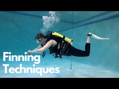 How to Kick Efficiently for Scuba Diving - Finning Techniques - YouTube