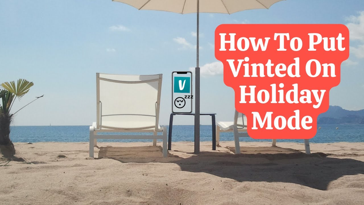 How To Put Vinted On Holiday Mode - YouTube