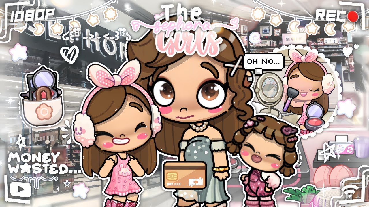 THE SEPHORA GIRLS... *CHAOTIC*💸🌷💄|| *VOICED🔊* || AVATAR WORLD - YouTube