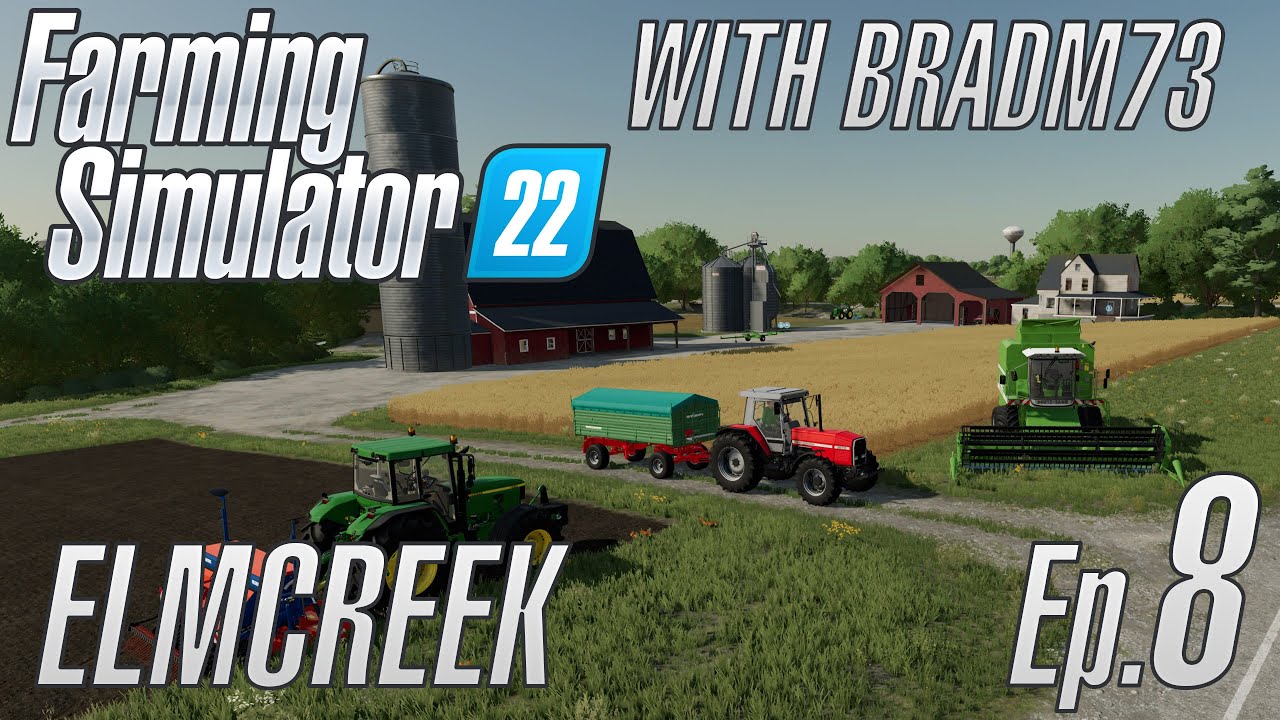 Farming Simulator 22 - Let's Play!! Episode 8: Combining fields! - YouTube