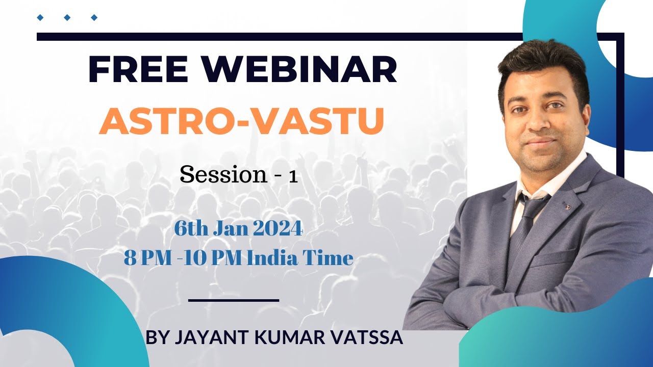 Astro-Vastu Professional Course | Free webinar | Session 1 - YouTube