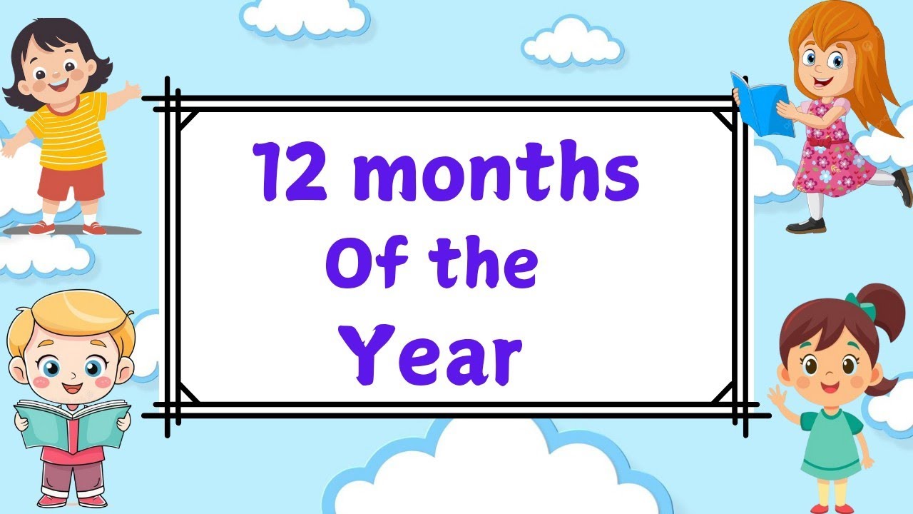 12 months of the year | Preschool Nursery | names of the months ...