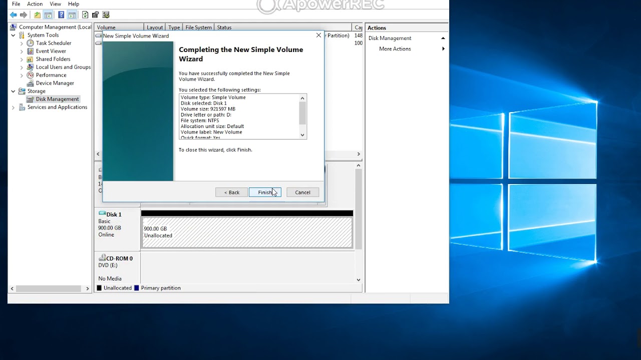 HOW TO INCREASE DISK SPACE FOR FREE IN WINDOWS 900 GB YouTube how-to-increase-disk-space-for-free-in-windows-900-gb-youtube