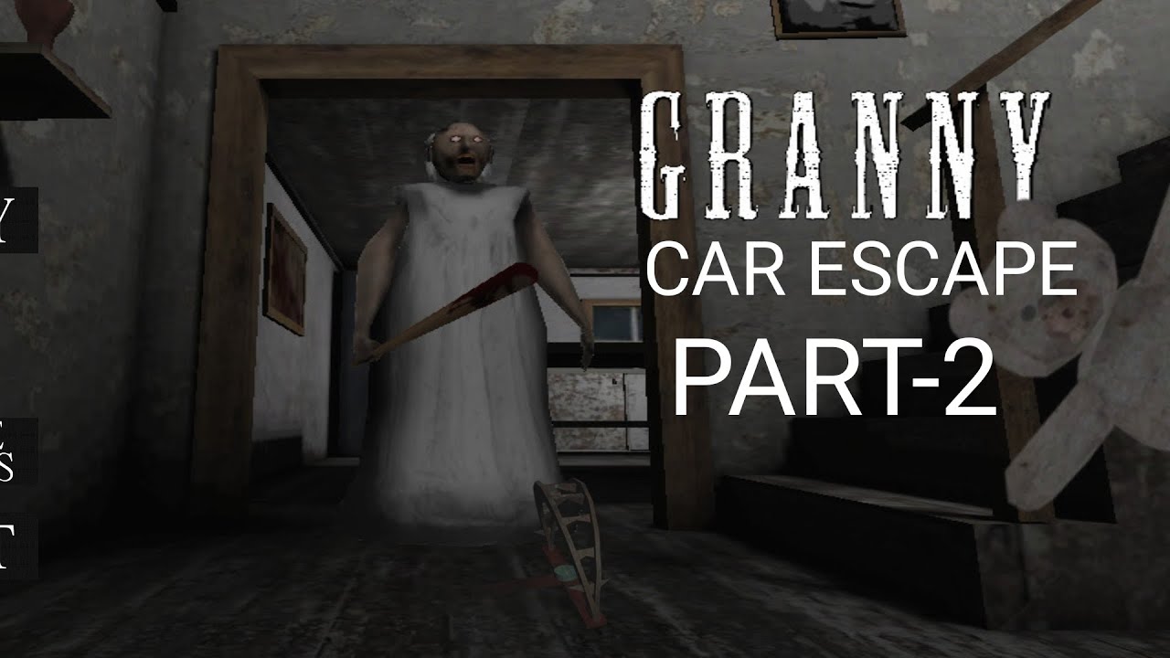 CHIMKANDI GRANNY |GRANNY|HORROR|GAMEPLAY CAR ESCAPE - #2😱|HORROR GAME ...
