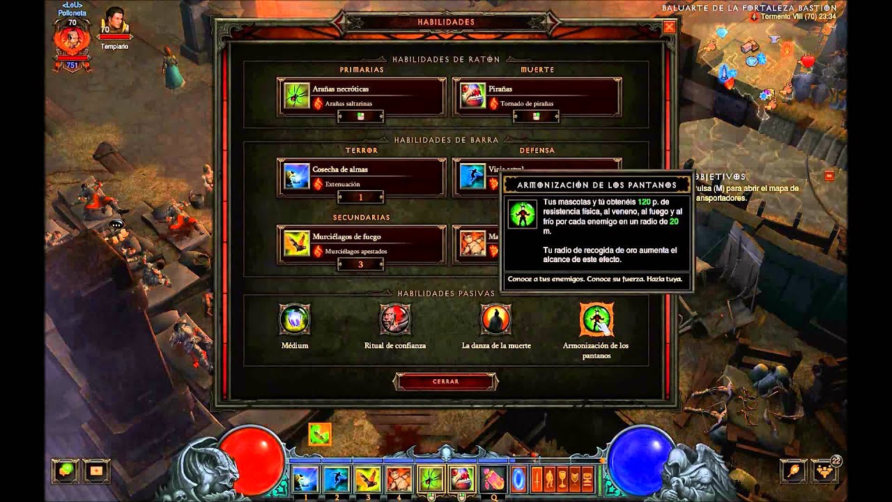 Diablo 3: Set Arachyr - Build Pollo Bolt - YouTube