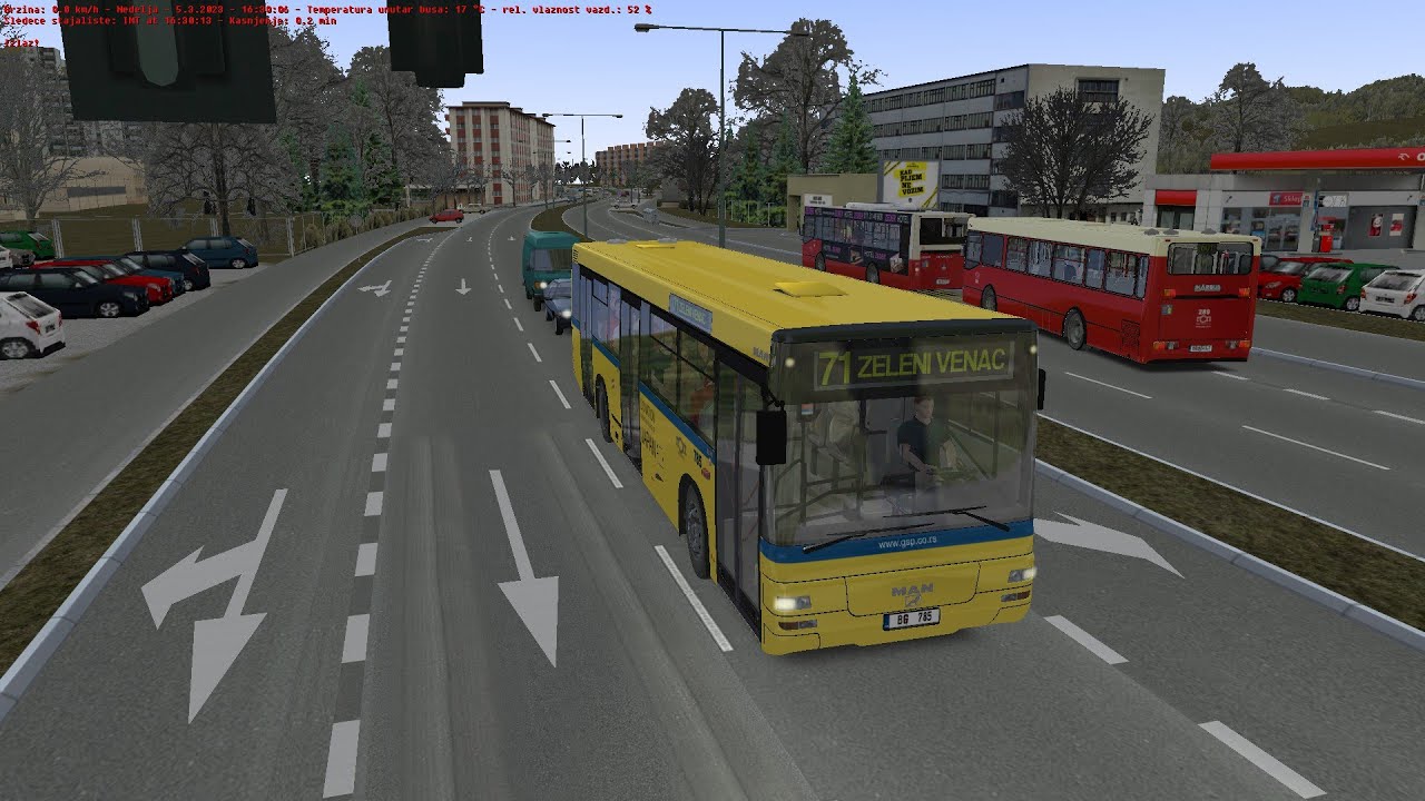 OMSI 2 Beograd JAPANAC SL283 71 Zeleni Venac - YouTube