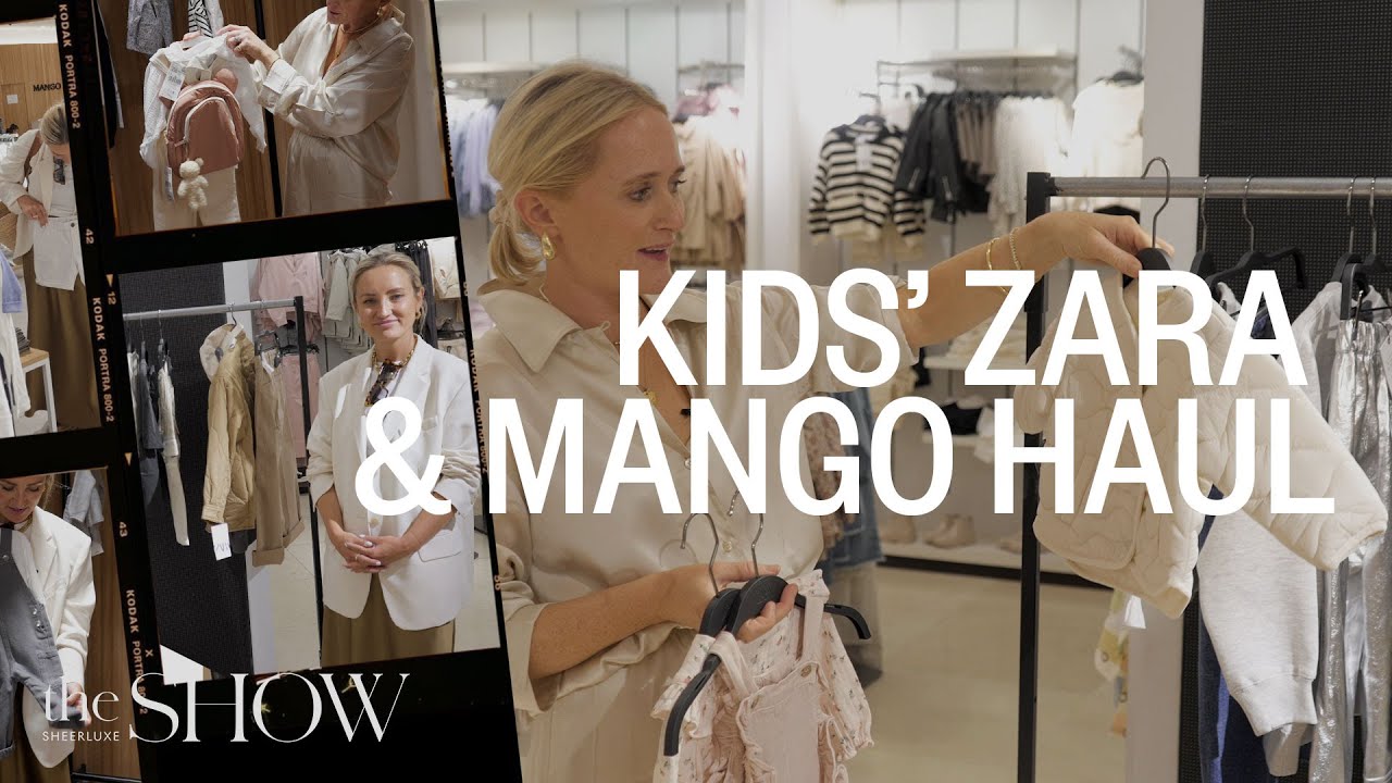 Come Shopping With Laura & Emma: Zara & Mango | SheerLuxe Show - YouTube