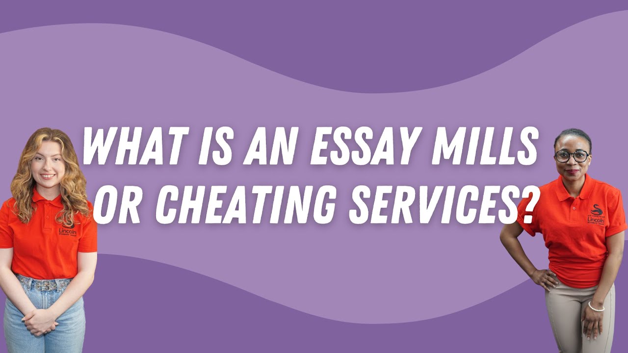 Essay Mills Student Leader Update - YouTube