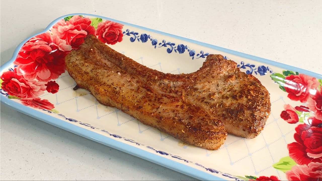 Restaurant Quality Skillet Pork Chop | King Henry Pork Chops Italian ...