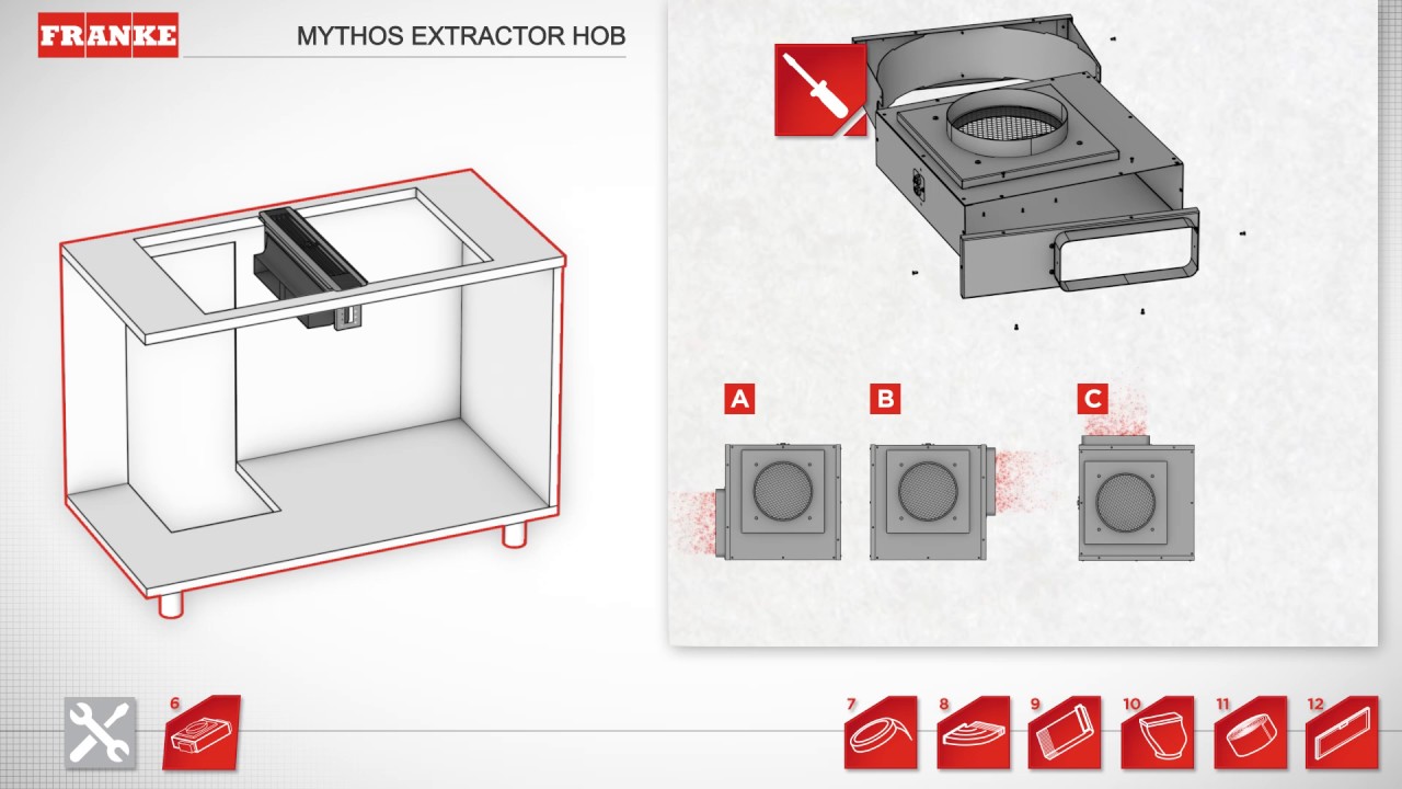 Franke Hoods - Mythos Hob Extractor - YouTube