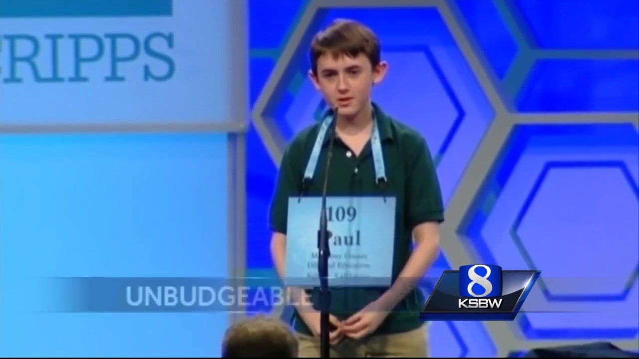 Monterey student makes it to National Spelling Bee finals - YouTube