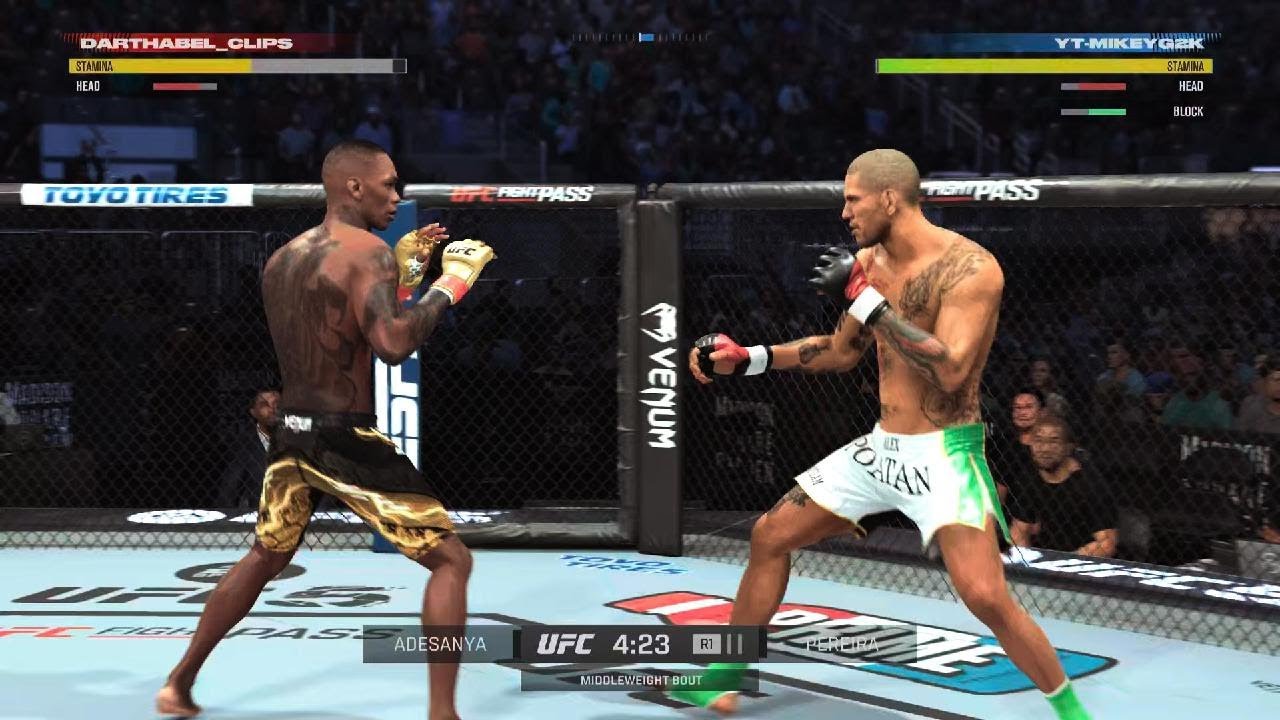 Very Competitive Izzy vs Pereira - YouTube