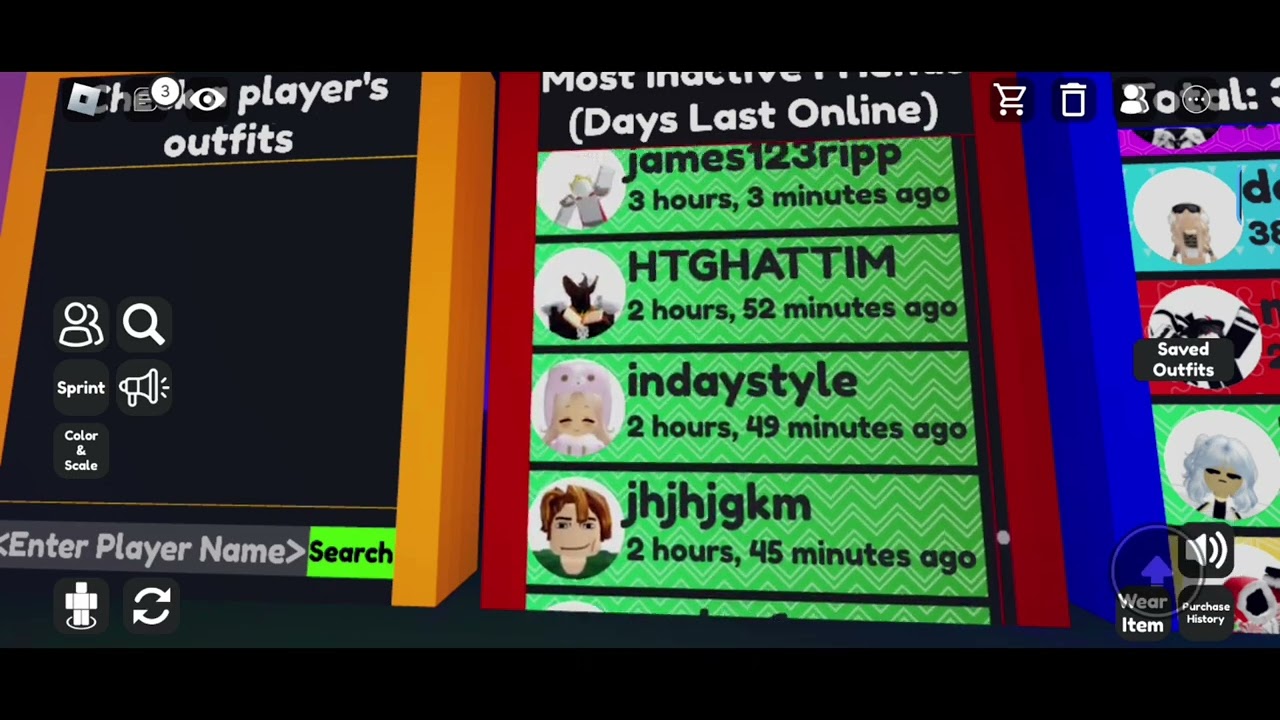 I checked Most inactive friend in FRIEND CHECKER | Roblox - YouTube