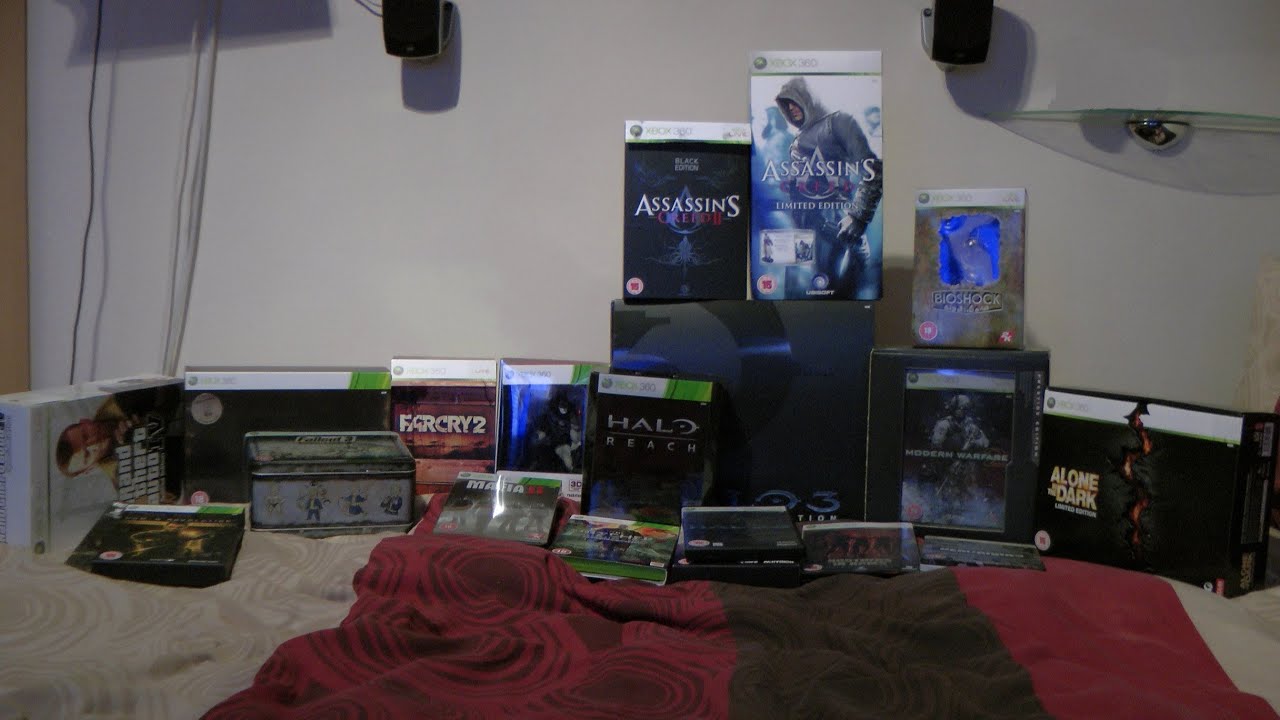 My Games Collection Collectors Editions - Unboxing With Commentary ...