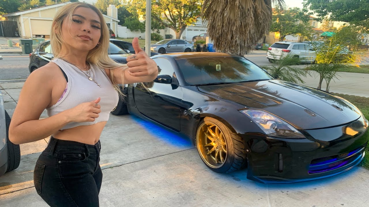 I Installed Underglow On My 350z.. - YouTube