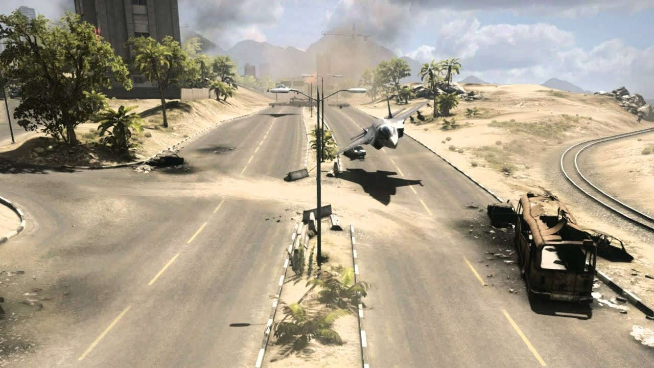 Only in Battlefield 3: Tandem Jet Stunts - YouTube
