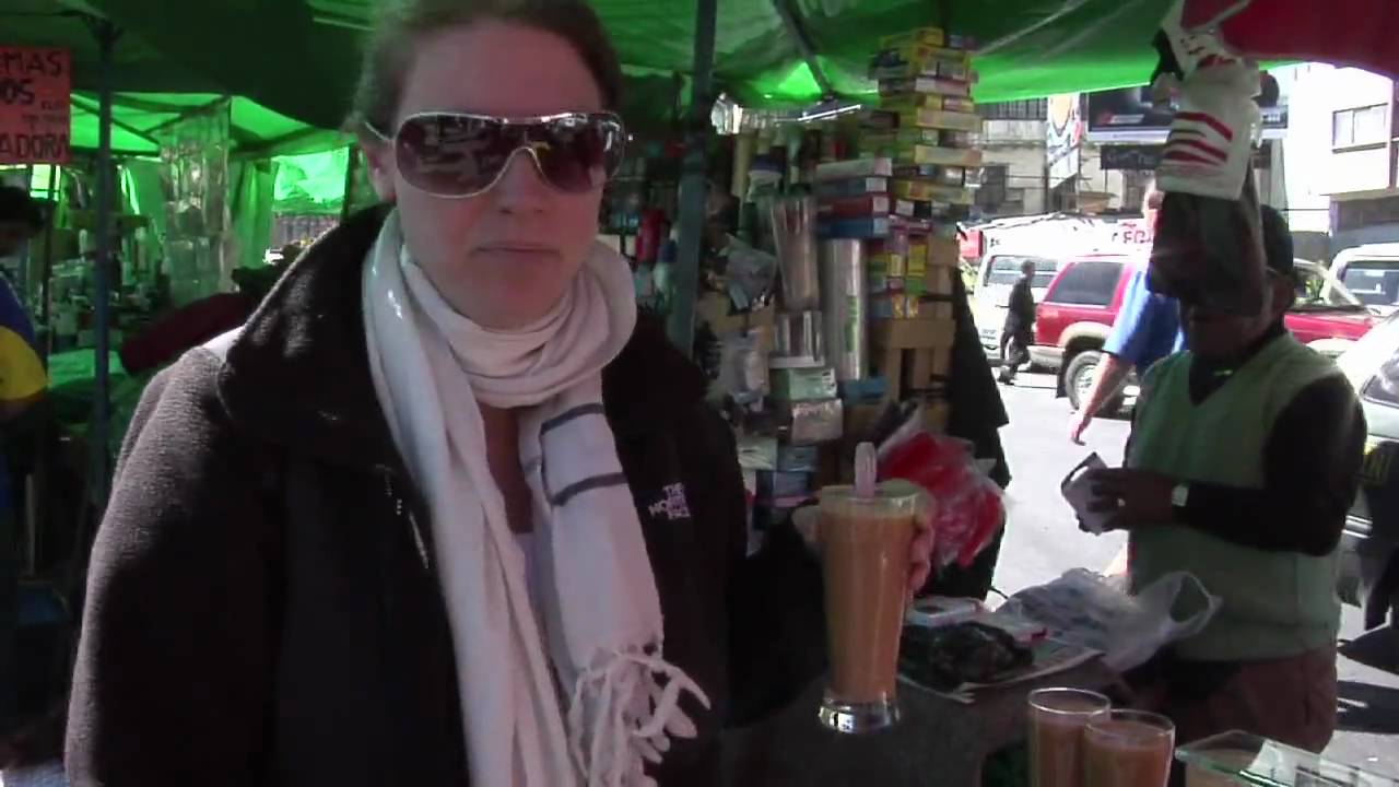 Street Food in La Paz, Bolivia - YouTube