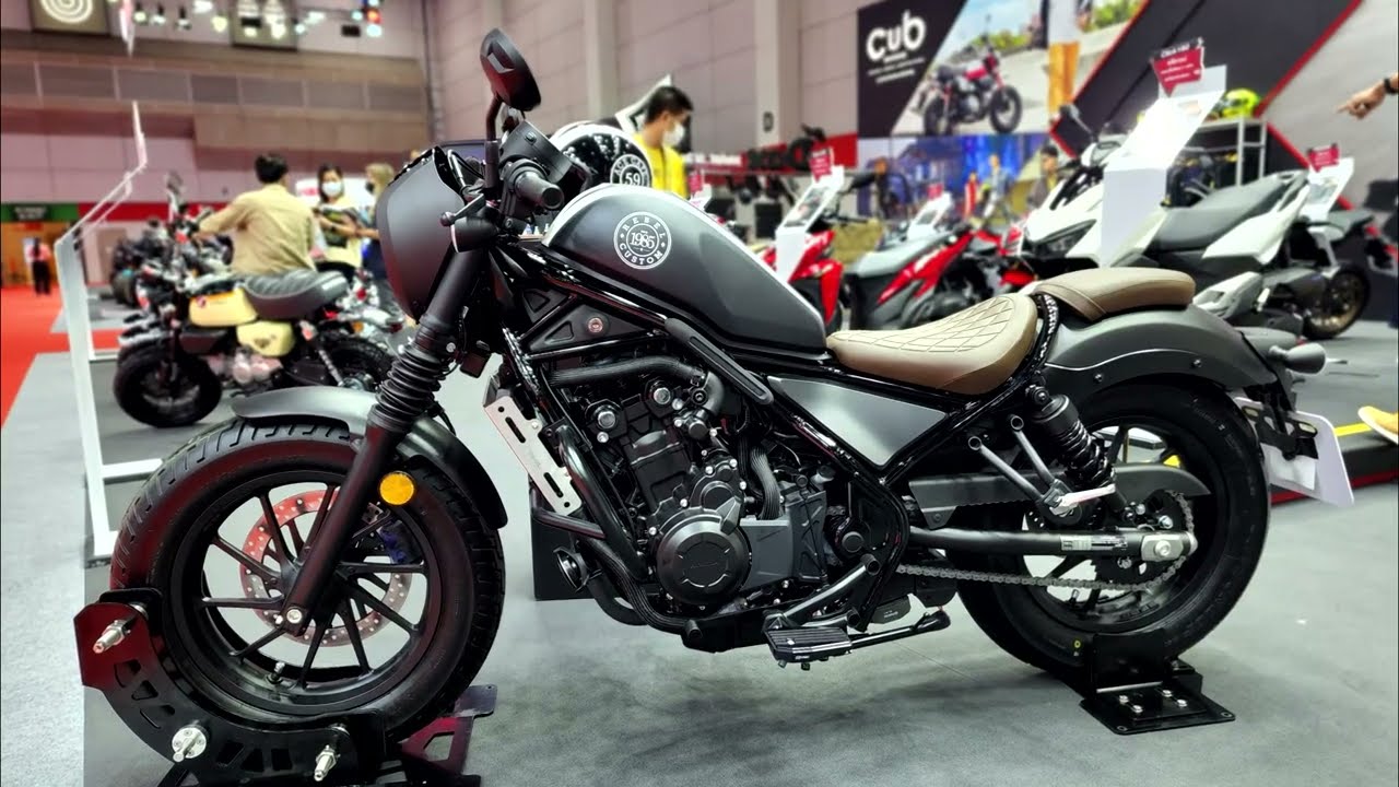New Honda REBEL 500 Custom 2022 - YouTube