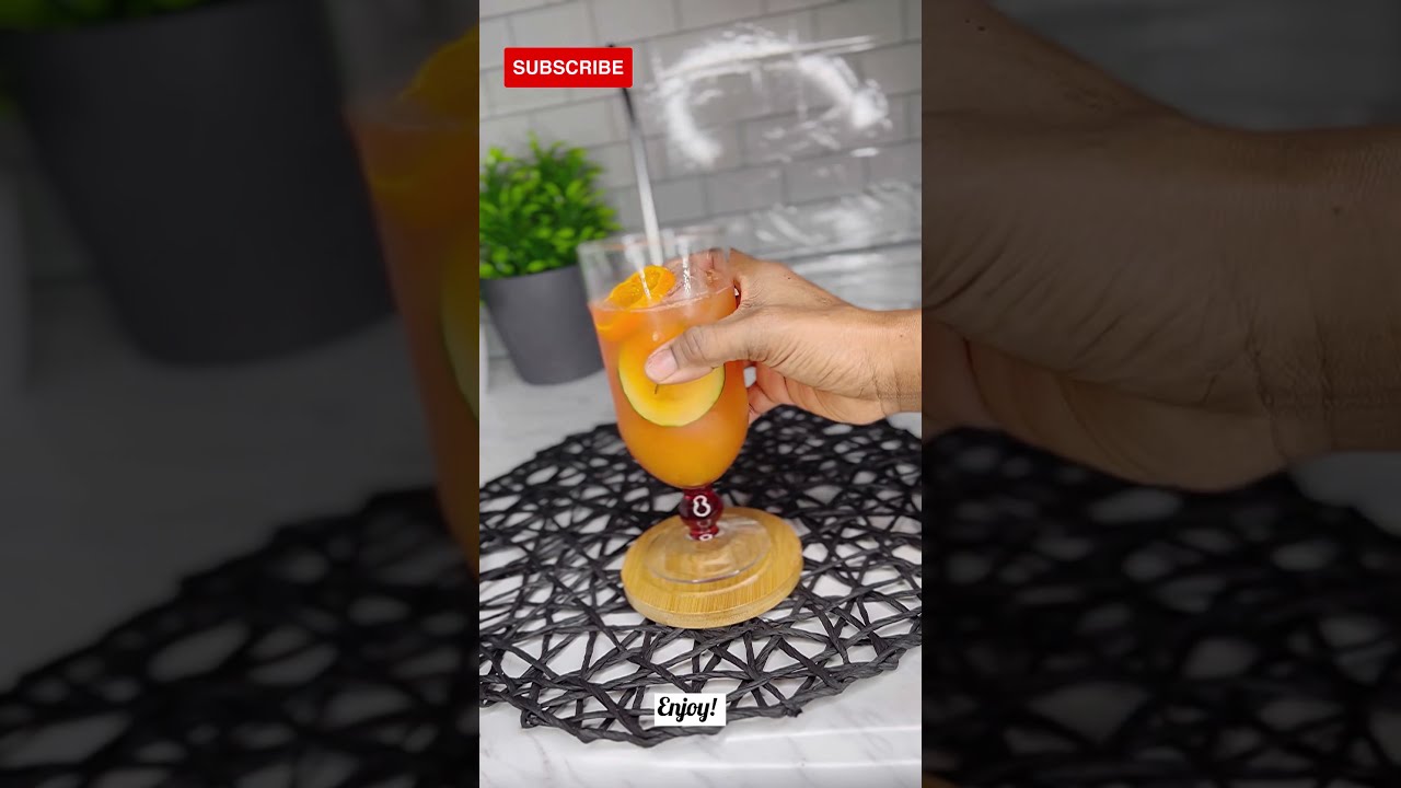 #short Watermelon & Orange mocktail//Homemade Fanta//Jojo’sPlate - YouTube