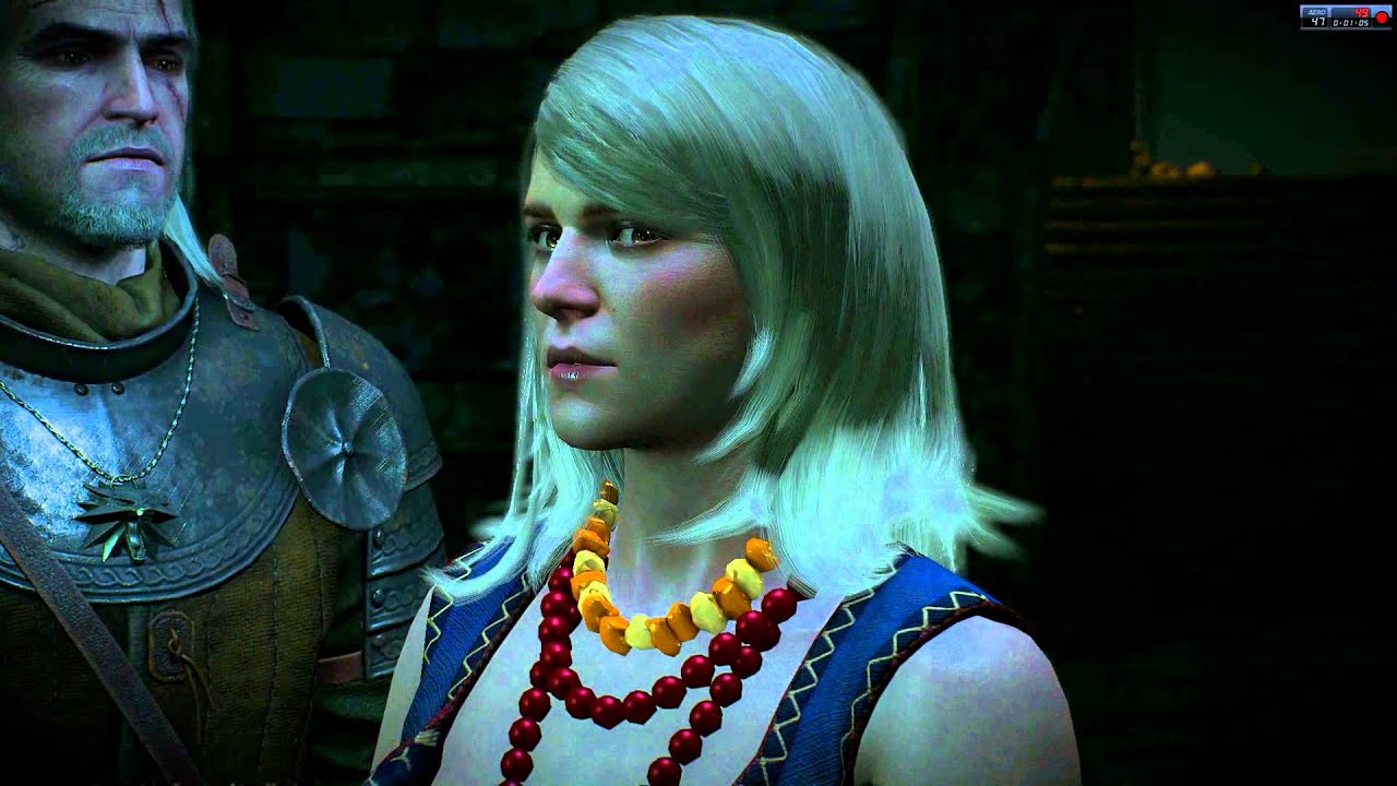 The Witcher 3 pc game, part 7, The Magic Lamp quest cinematics - YouTube