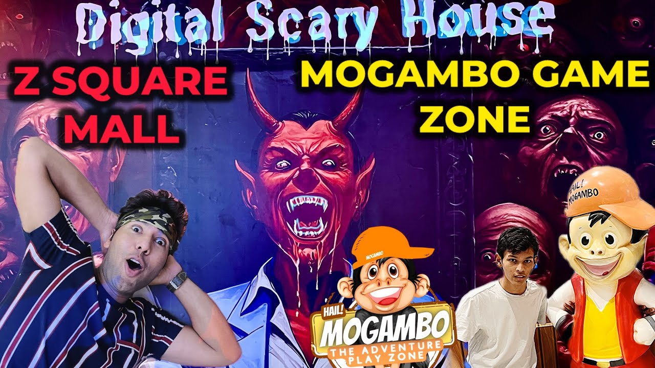 SCARY HOUSE & LAZOR MAZE (2 New Games) in HAIL MOGAMBO GAME ZONE 🤩🎉 Z ...