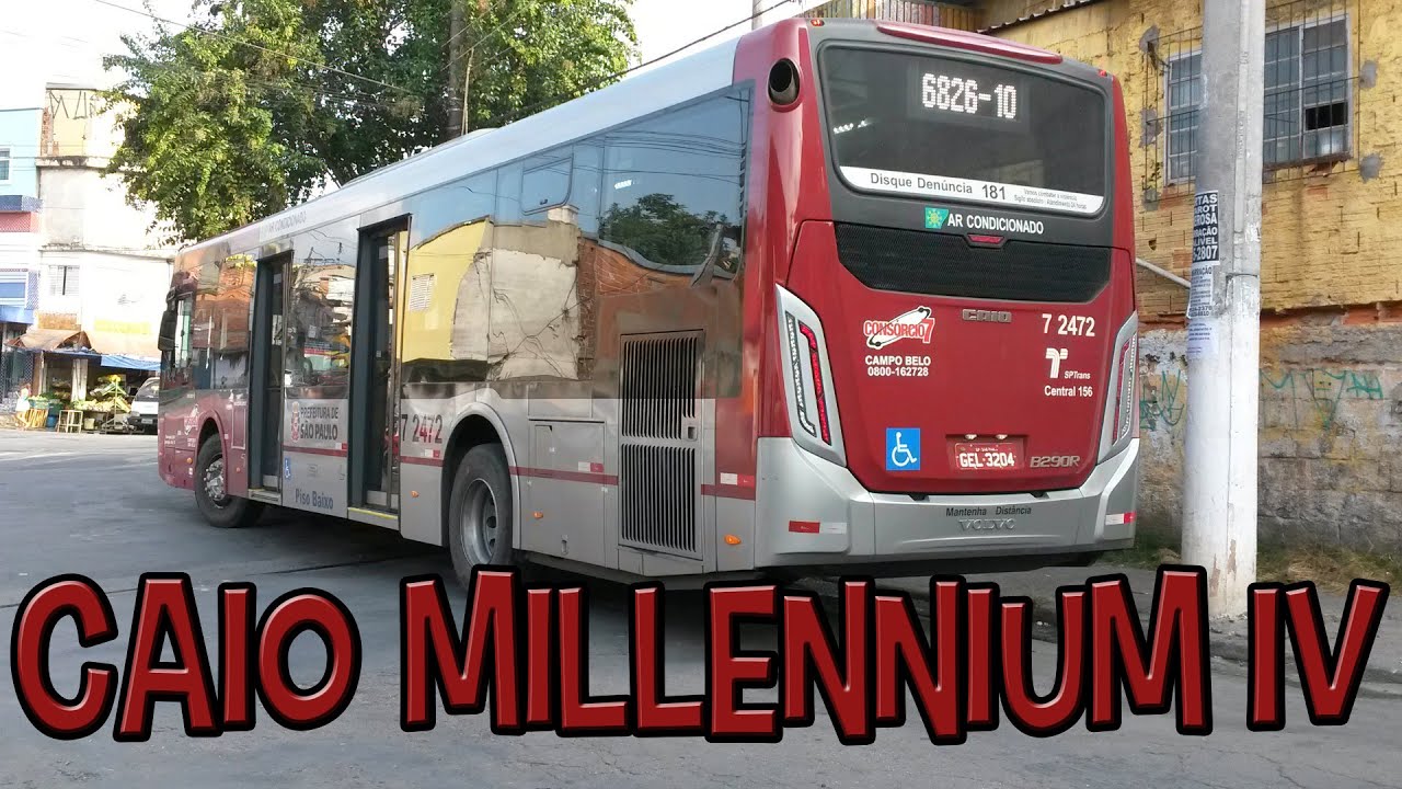Caio Millennium IV Volvo B290RLE - YouTube