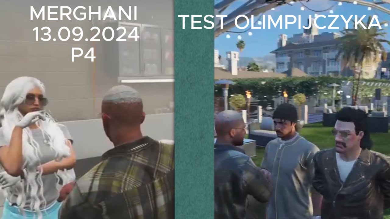 MERGHANI GTA RP 5city| TEST OLIMPIJCZYKA | 13.09.2024| P4 - YouTube