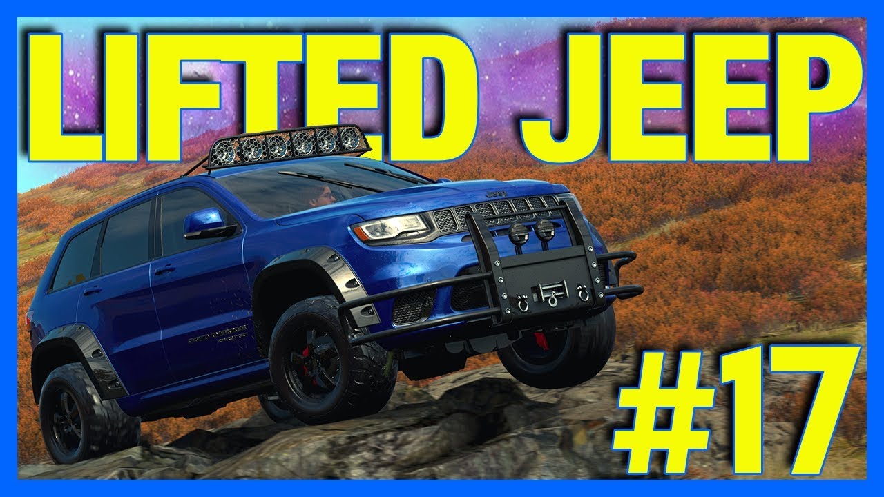 Forza Horizon 4 Let's Play : Lifted Jeep Trackhawk!! (Part 17) - YouTube