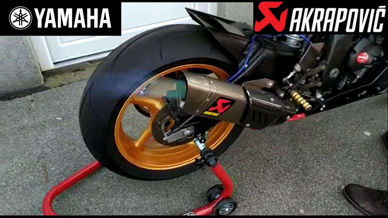 Yamaha R6 Full Akrapovic Evolution Kenny Roberts Replica Race Bike SP ...