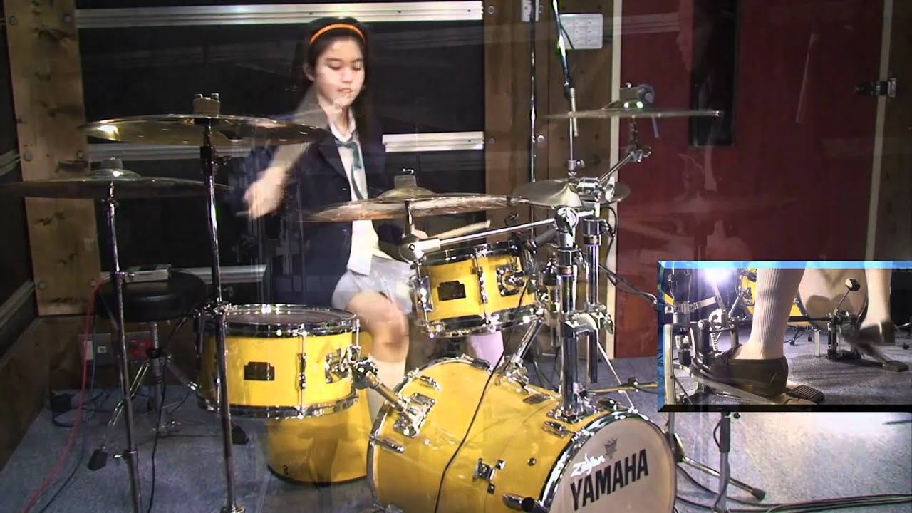 K-ON!! いちごパフェが止まらない (そらみみVer.) Ichigo Pafe ga Tomaranai - drum cover ...