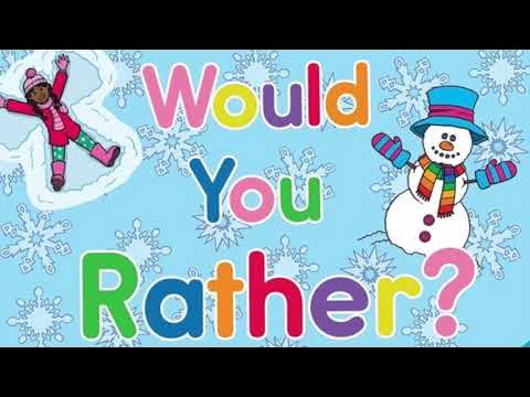 Would You Rather? WINTER EDITION! | Winter Activities | Brain Break ...