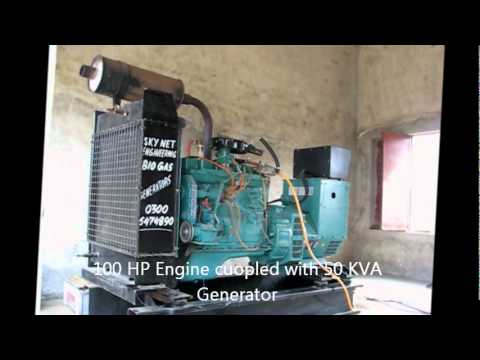 300 Cubic Meter Biogas Plant - YouTube
