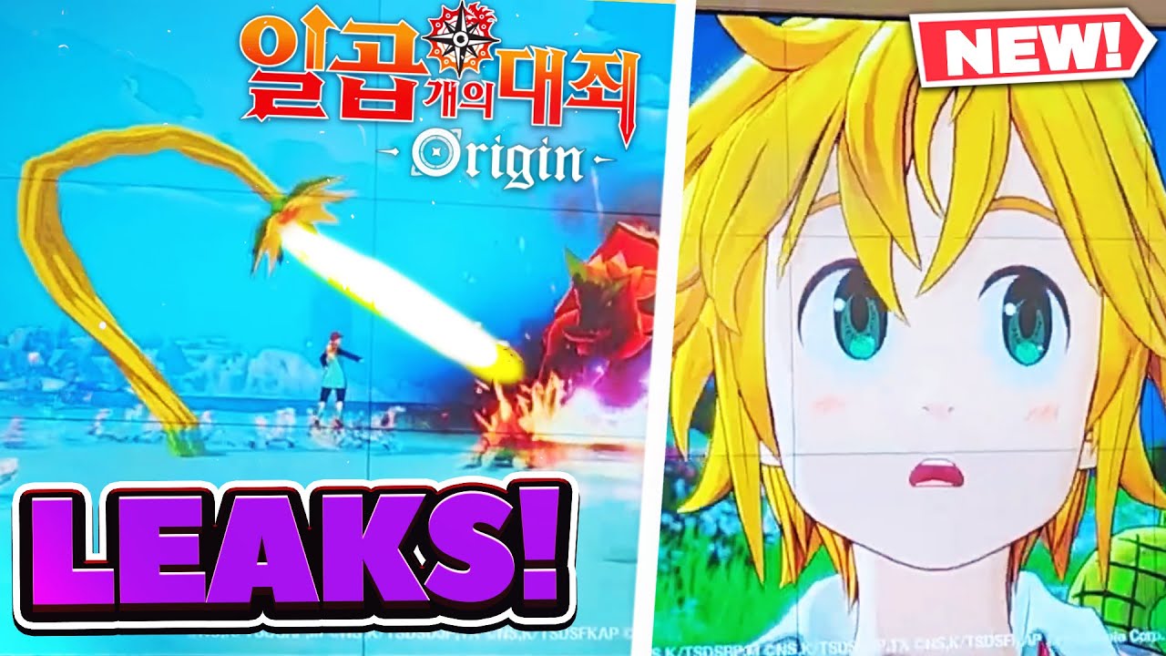 NEW 7DS: ORIGIN GAMEPLAY & TRAILER LEAKS LOOK AMAZING! BIG EVENT IS ...