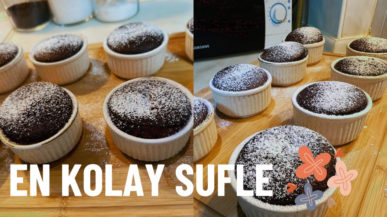 EN KOLAY SUFLE TARİFİ #sufle #tatlıtarifleri #soufflé - YouTube