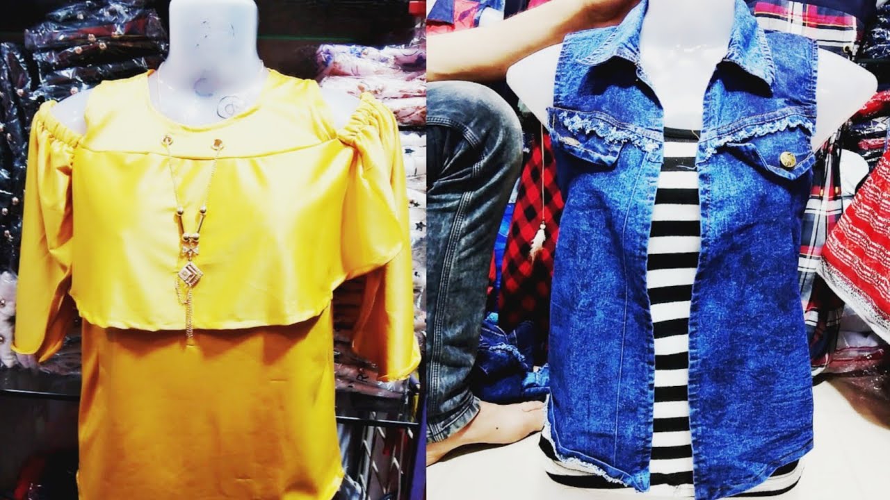 Wholesale Ladies cloth Market In India | Ghas bazaar Bandra - YouTube