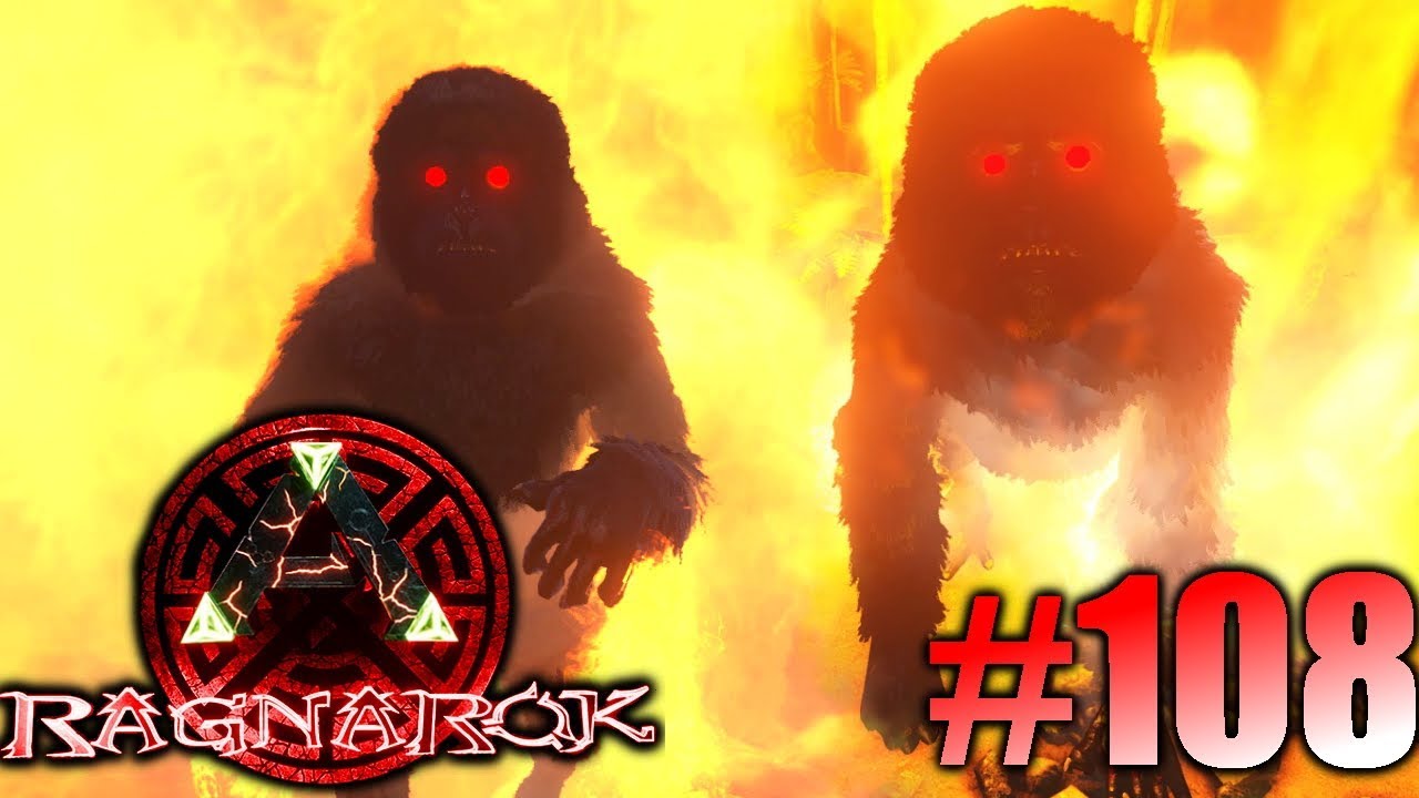 ARK: Ragnarok #108 - Den Demonic Mesopithecus zähmen & ein Fabled ...