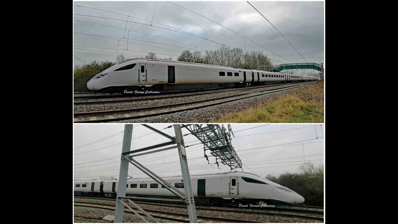 The British Rail Class 807 AT300 (807 002) @ Bradwell-Milton Keynes ...