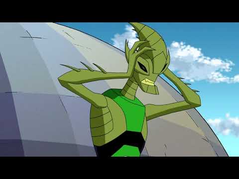 Crashhopper Stops Rockets - Ben 10: Omniverse E07 So Long, and Thanks for All the Smoothies