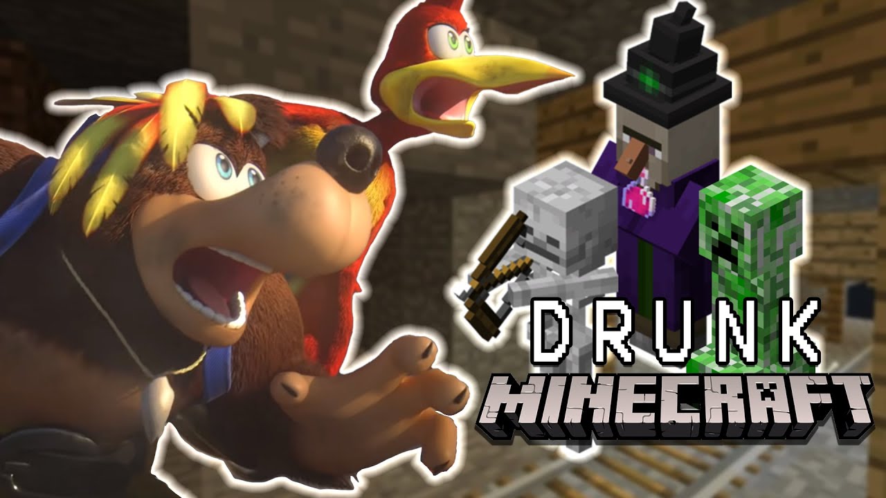 MINESHAFT LABYRINTH | Drunk Minecraft - YouTube