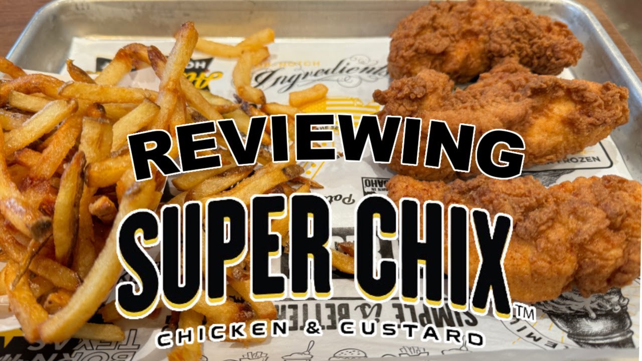 Reviewing Super Chix Chicken Vlog Style On Christmas Break - YouTube