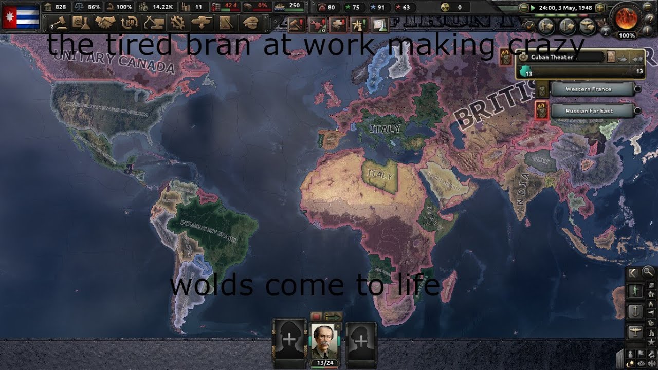 hoi4-fascist Cuba - YouTube