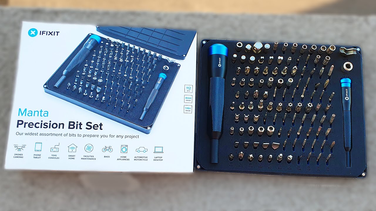 ACUM POT SA REPAR ORICE! • IFIXIT • Manta Precision Bit Set - YouTube