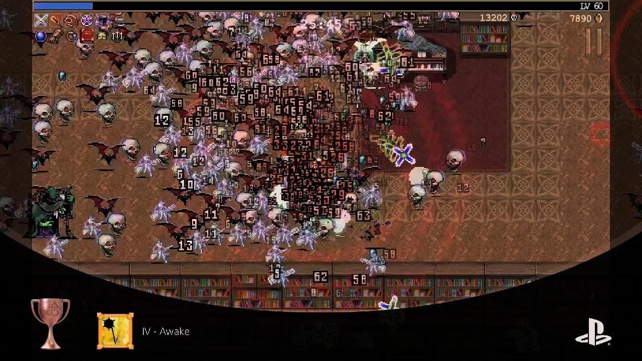 Vampire Survivors iv awake trophy - YouTube