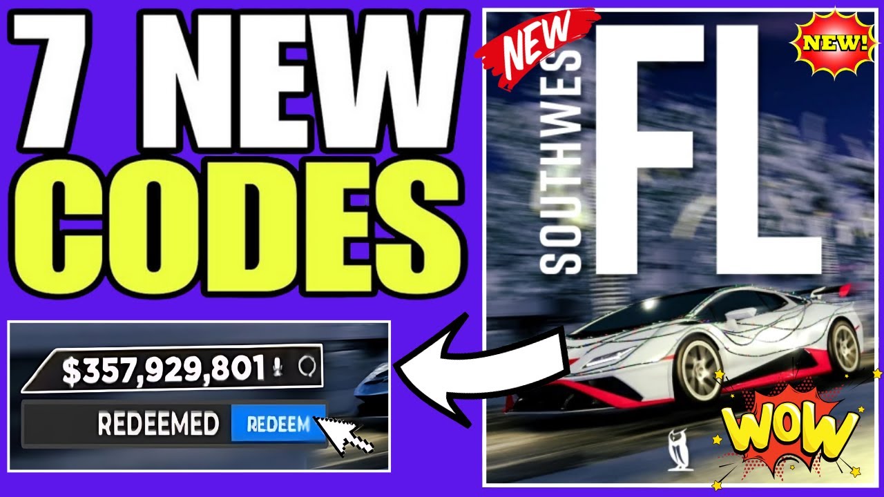 ⚠️June Codes⚠️SOUTHWEST FLORIDA BETA ROBLOX CODES 2025 - SOUTHWEST ...
