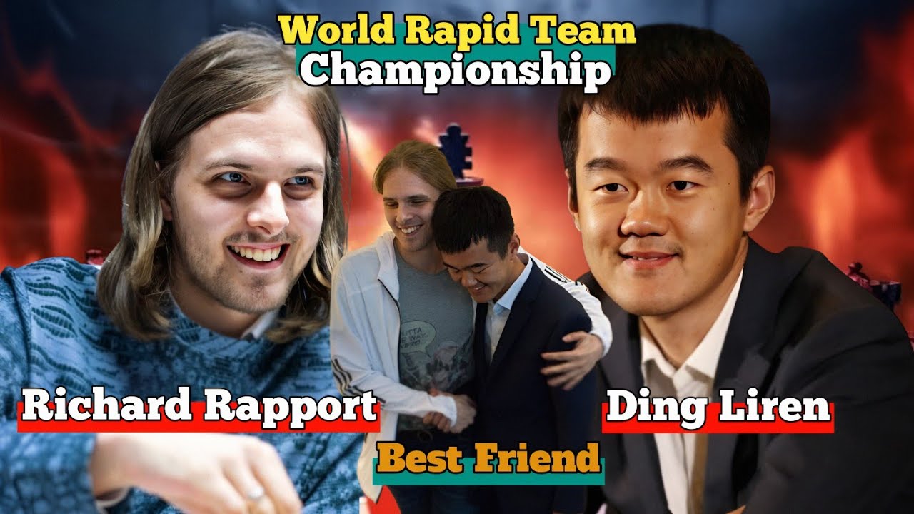 Richard Rapport vs Ding Liren | World Rapid Team Championship - YouTube