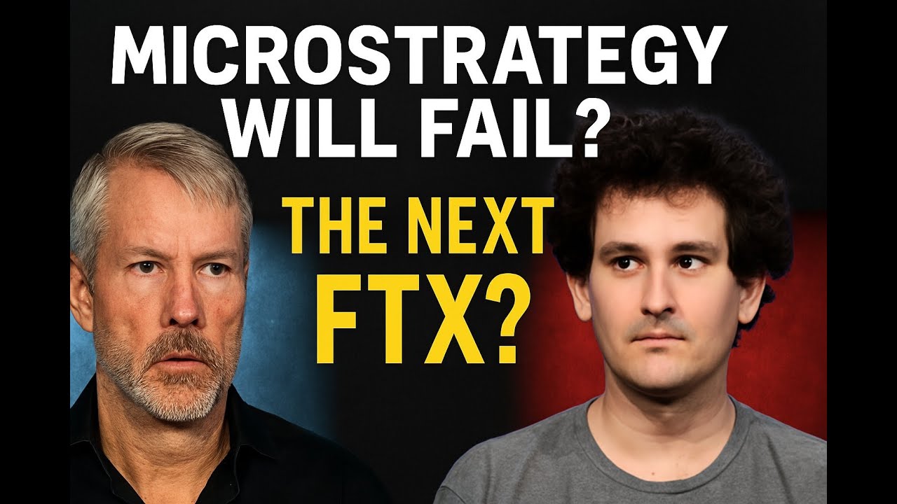 FREE LESSON MicroStrategy's Bitcoin Dilemma Could MSTR Be The Next Luna, The Next FTX? - YouTube