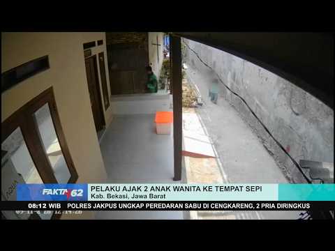 Terekam CCTV, Pengemudi Ojol Lecehkan Dua Anak Perempuan