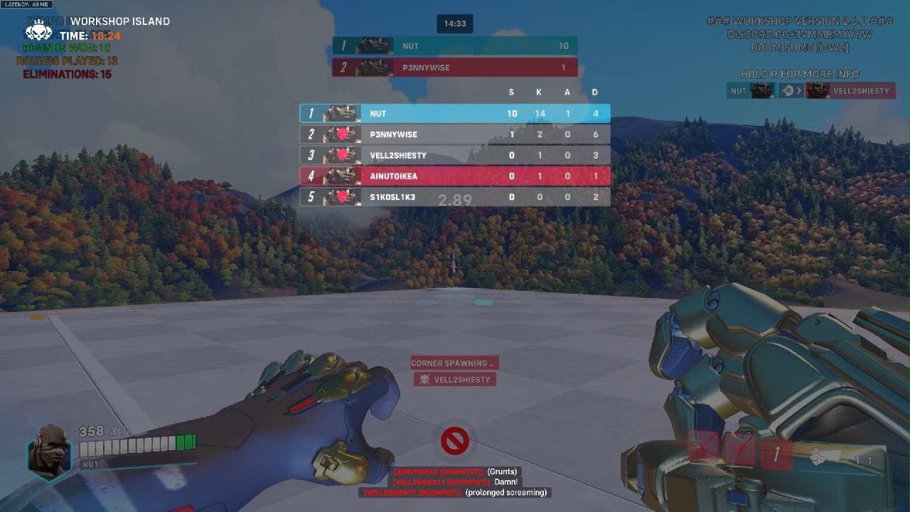 "Nut is him" Ow2 doom sumo gameplay/random moments - YouTube